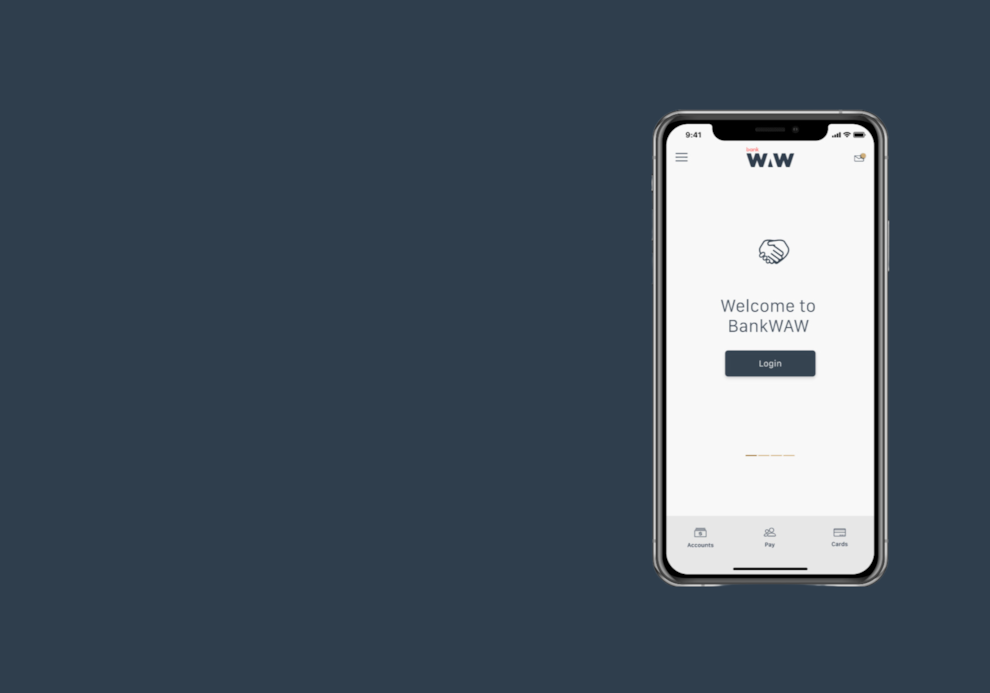 The BankWAW Mobile Banking App - BankWAW